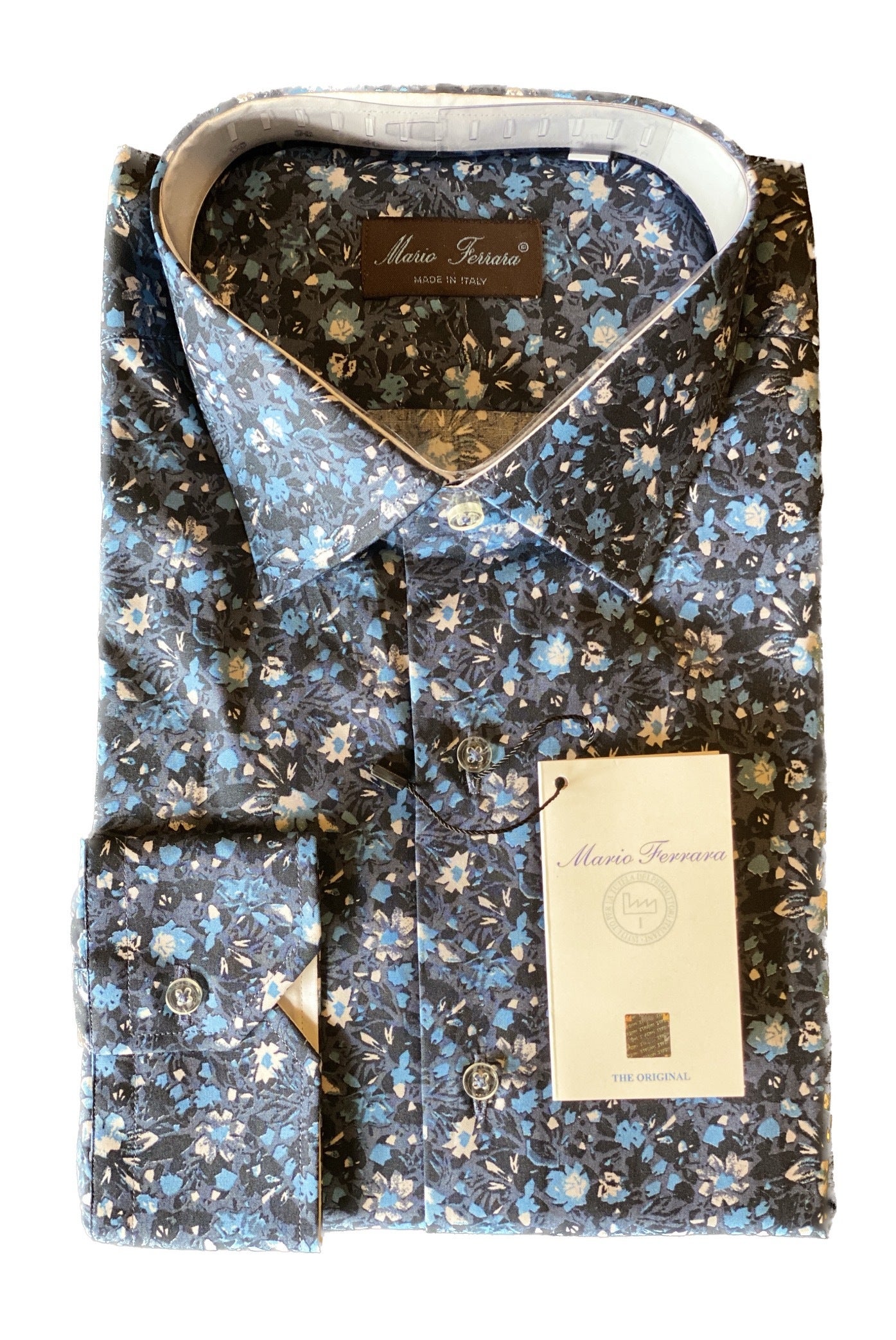 Mario Ferrara - "Fantasia" Long Sleeve Sports Shirt | Walkerville ...